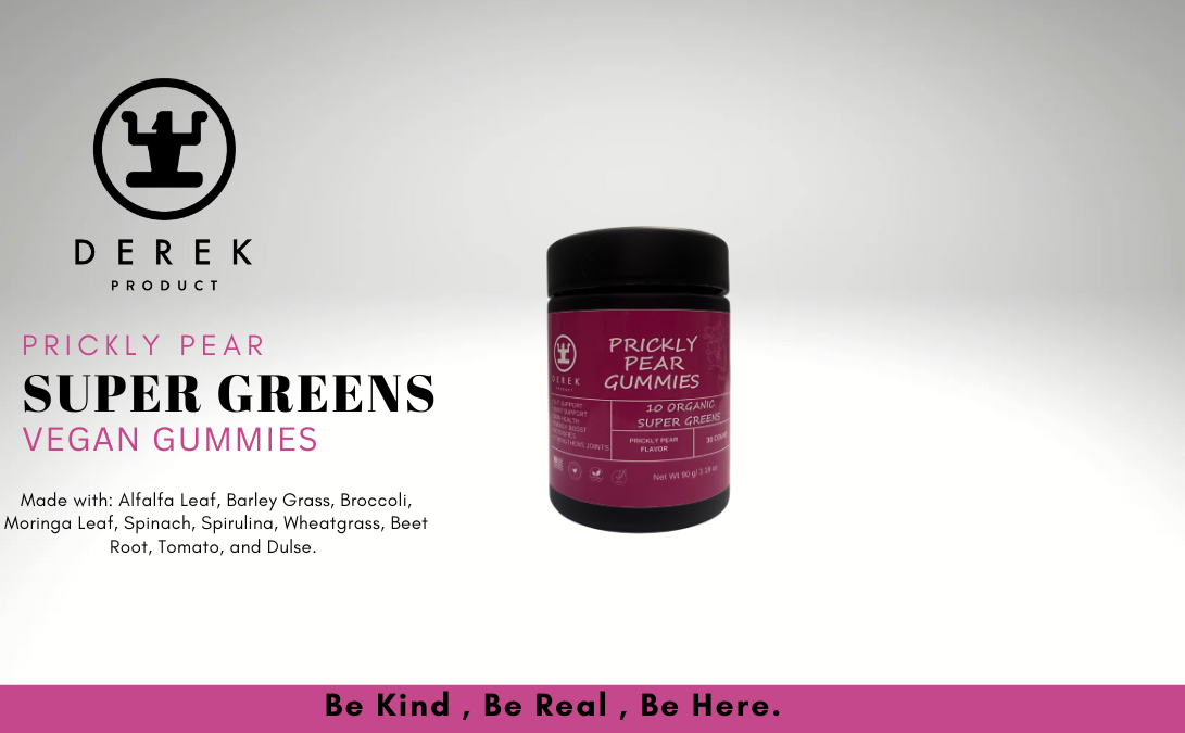 Supergreen Prickly Pear Gummies Derek Product